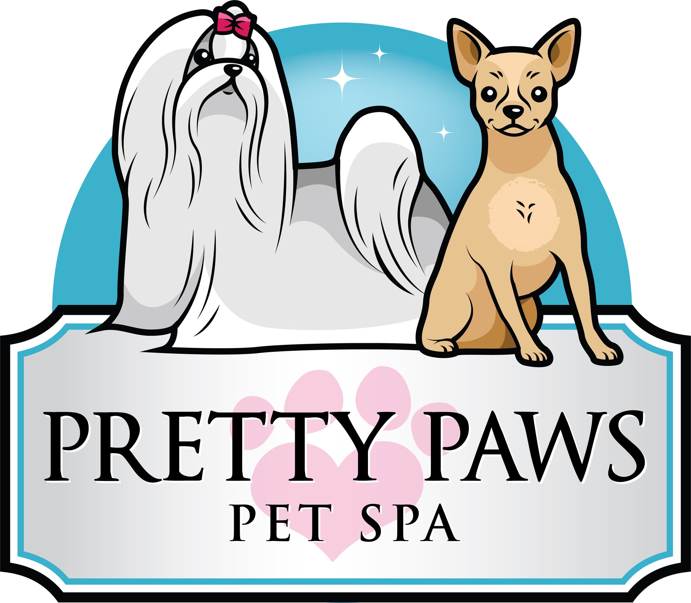 Pretty Paws Pet Spa logo